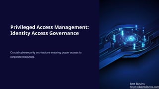 Ensuring Security and Compliance with Identity Access Governance | PPTX