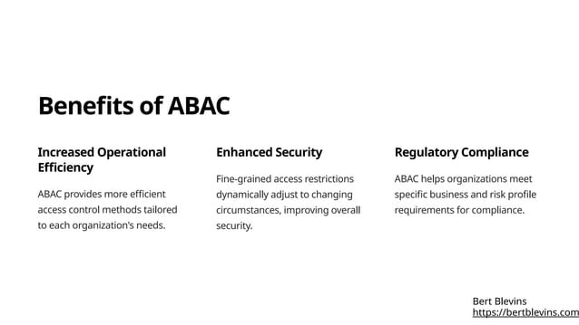 Attribute-Based Access Control (ABAC)... | PPTX