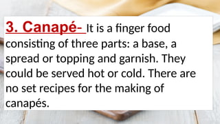 6. CLASSIFICATION OF APPETIZERS-quarter 1 TLE 9.pptx