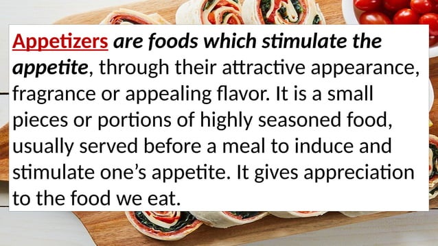 6. CLASSIFICATION OF APPETIZERS-quarter 1 TLE 9.pptx