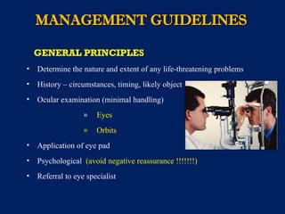 Penetrating Eye Injuries - Introduction, types and Management | PPT