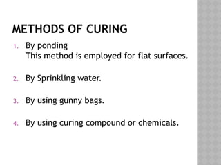 6. Concrete.pptx work and manufacturing of concrete | PPT