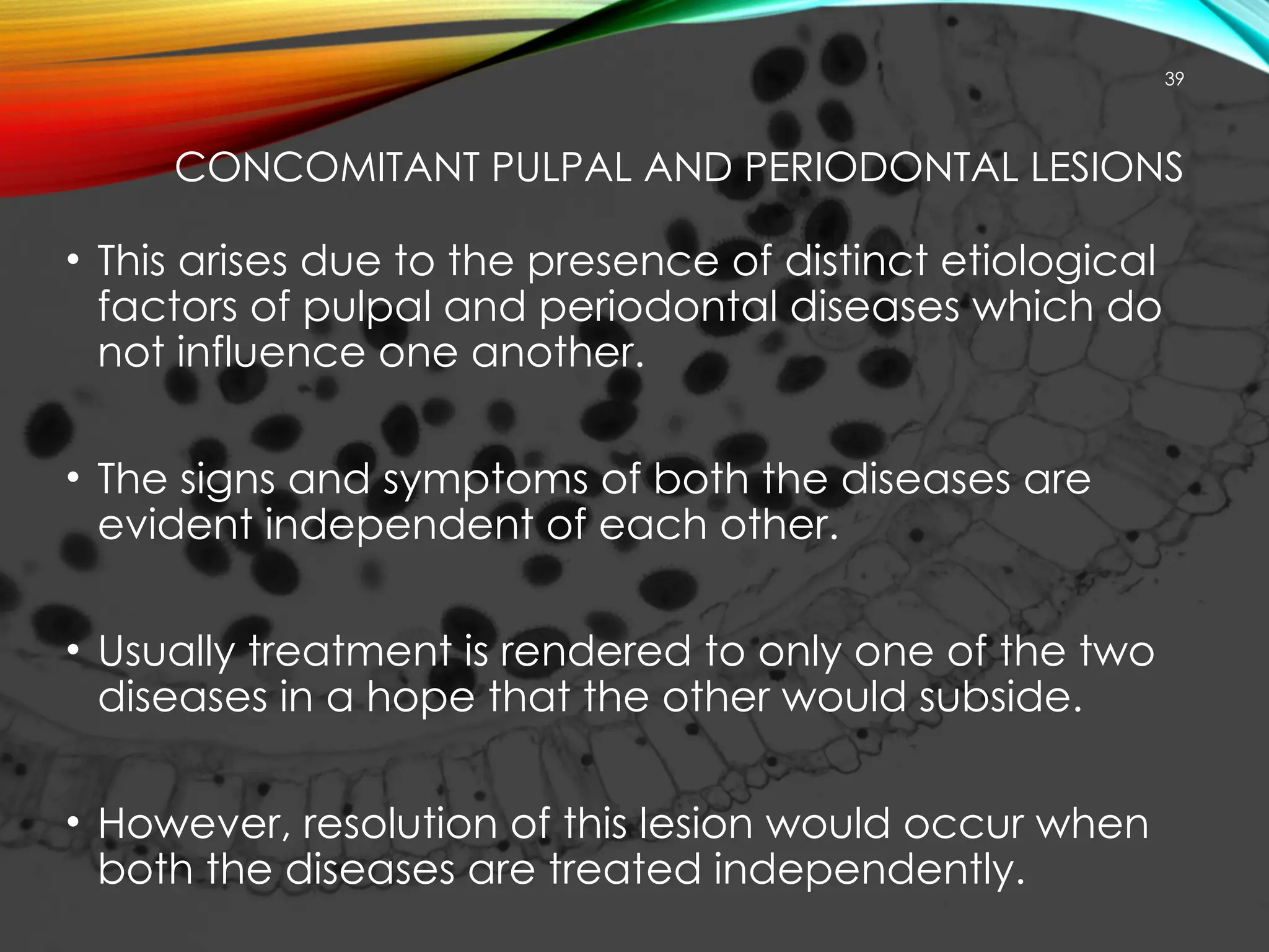 endo perio lesions diagnosis and management | PPTX