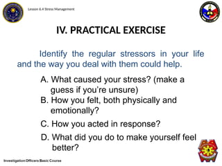 Stress Management for public servant, pl | PPT