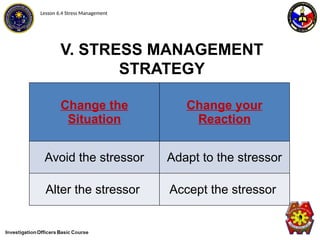Stress Management for public servant, pl | PPTX
