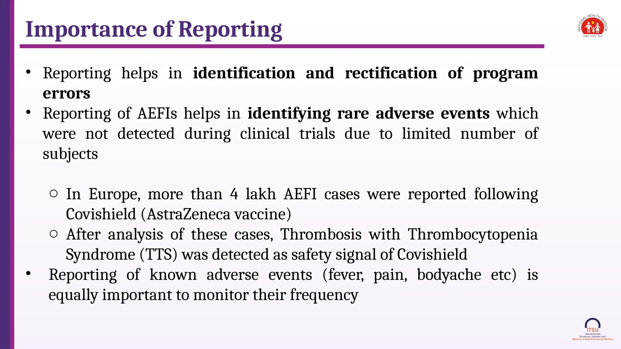 Adverse events following immunization presentation | PPTX