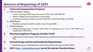 Adverse events following immunization presentation | PPTX