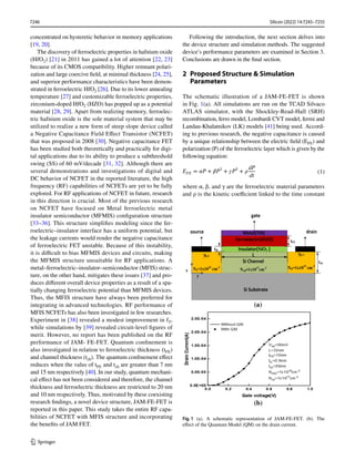JAM based NWFET for high frequency applications | PDF