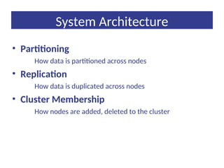 in this ppt the basic details of cassandra database | PPT