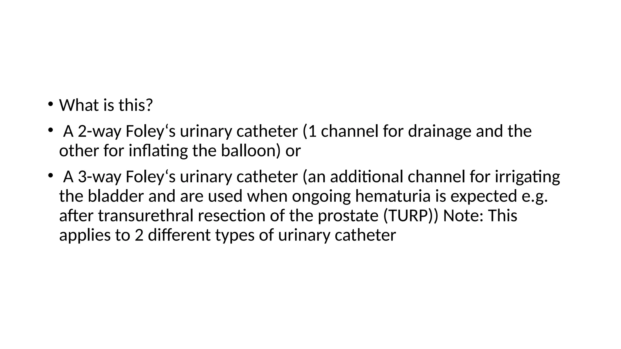 URINARY_CATHETER: Learn how to put urinary catheters | PPTX