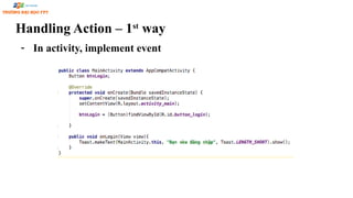 6.Binding Views and Handling Actions.pptx