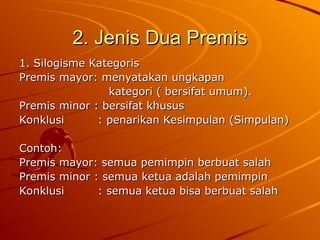 logika bahasa ilmiah tentang silogisme.ppt