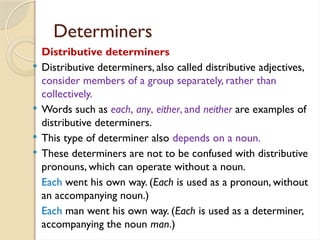 6. DETERMINERS new helps to classify .pptx
