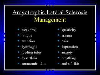 6.MND and management of Motor neuron disease.ppt