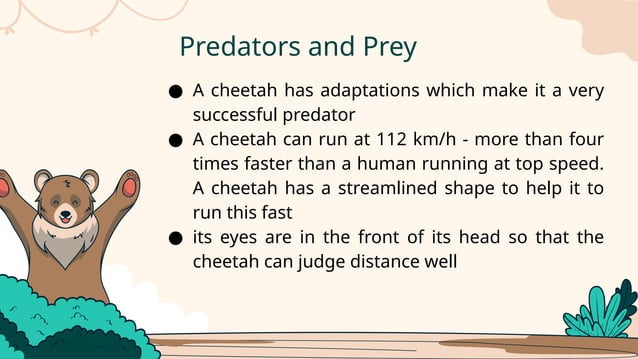 6.4 Adaptations of predators and prey.pptx | Hunting and Shooting | Sports