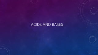 Grade 7 Science Quarter 1 Acids and Base | PPTX