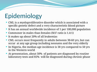 6. CHRONIC LEUKAEMIAS_Physiotherapy 400L.pptx