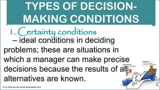6.-DECISION-MAKING ORGANIZATION AND MANAGEMENT | PPT