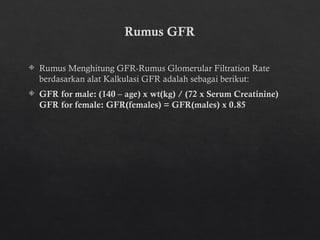 6. Gagal Ginjal. meliuti pengertian, etiologi, | PPT