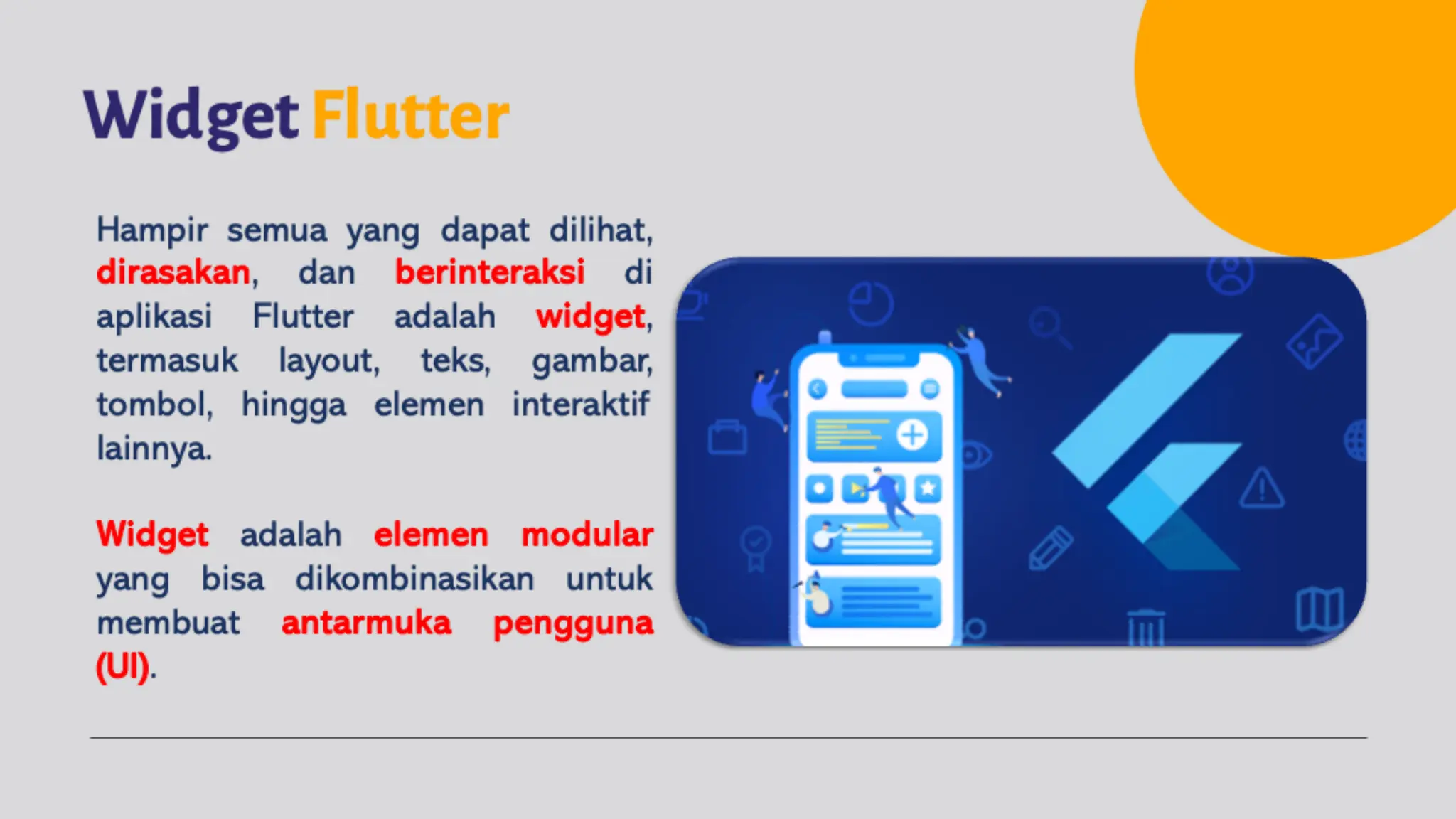 Pemrograman Aplikasi Mobile - 6 Flutter (Layout Aplikasi) | PPT