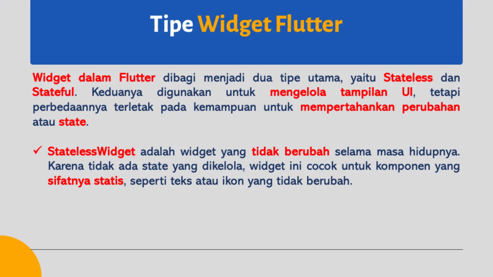 Pemrograman Aplikasi Mobile - 6 Flutter (Layout Aplikasi) | PPT