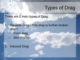 the forces of flight commonly as Lift and Drag.pptx