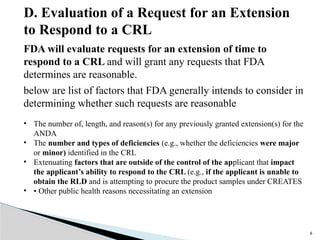 Failure-to-Respond-to-an-Abbreviated-New-Drug-Application | PPT