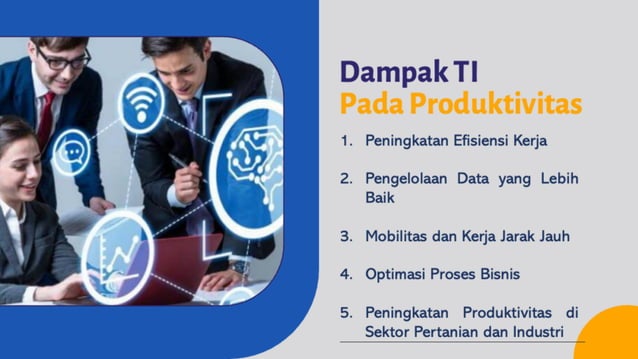 Etika Profesi TI - 6 Dampak TI Pada Standar Hidup & Produktivitas | PDF