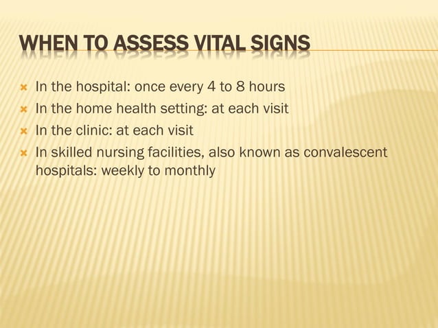 VITAL SIGNS, Temperature, Pulse, Respiration, Blood pressure (B/P) | PDF