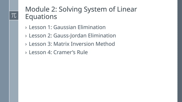 6. Solving systems of Linear Equation.pptx