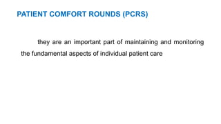 6.Nursing Rounds.pptx nursing education and services | PPT