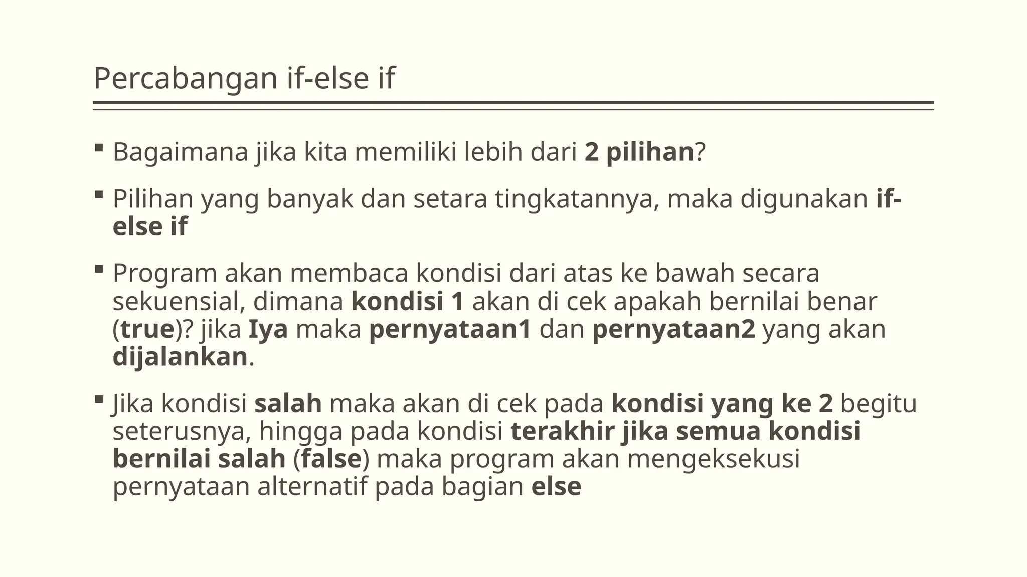 Materi Pemrograman Java Percabangan If else.pptx