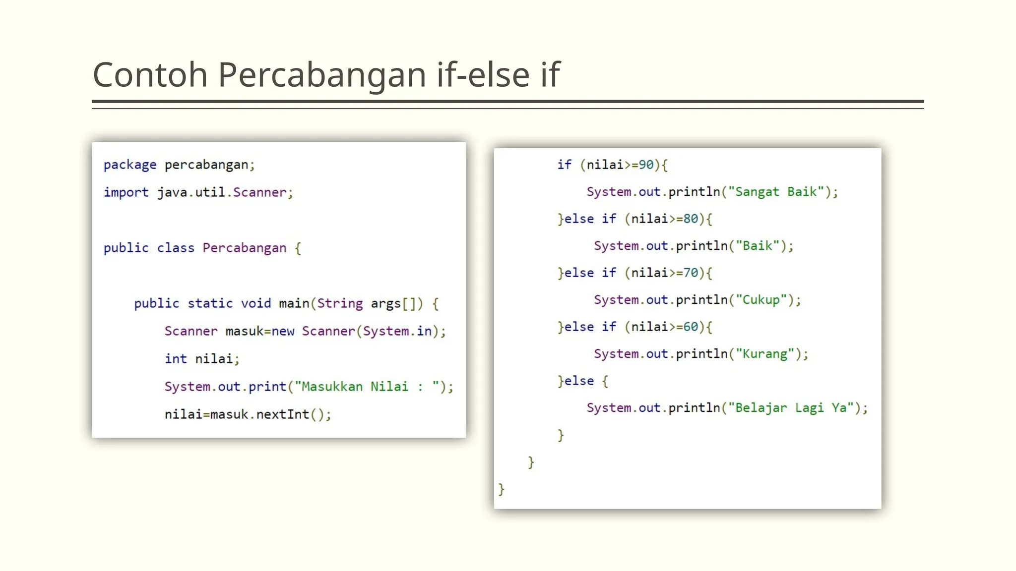 Materi Pemrograman Java Percabangan If else.pptx