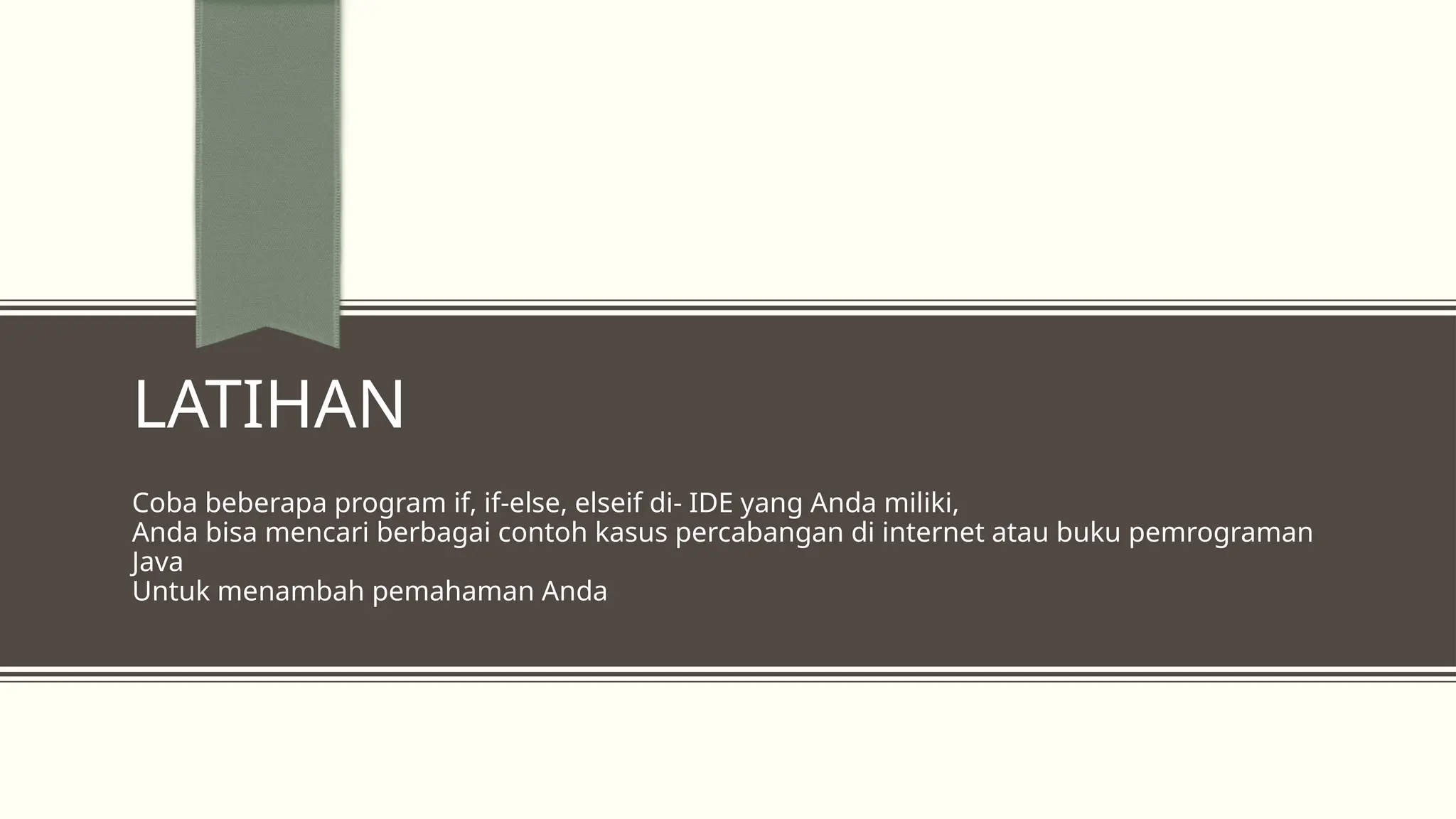 Materi Pemrograman Java Percabangan If else.pptx