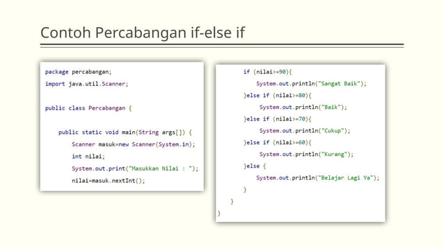 Materi Pemrograman Java Percabangan If else.pptx