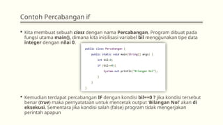 Materi Pemrograman Java Percabangan If else.pptx