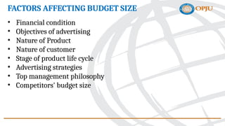 Advertisement Budget - Types and Process.pptx
