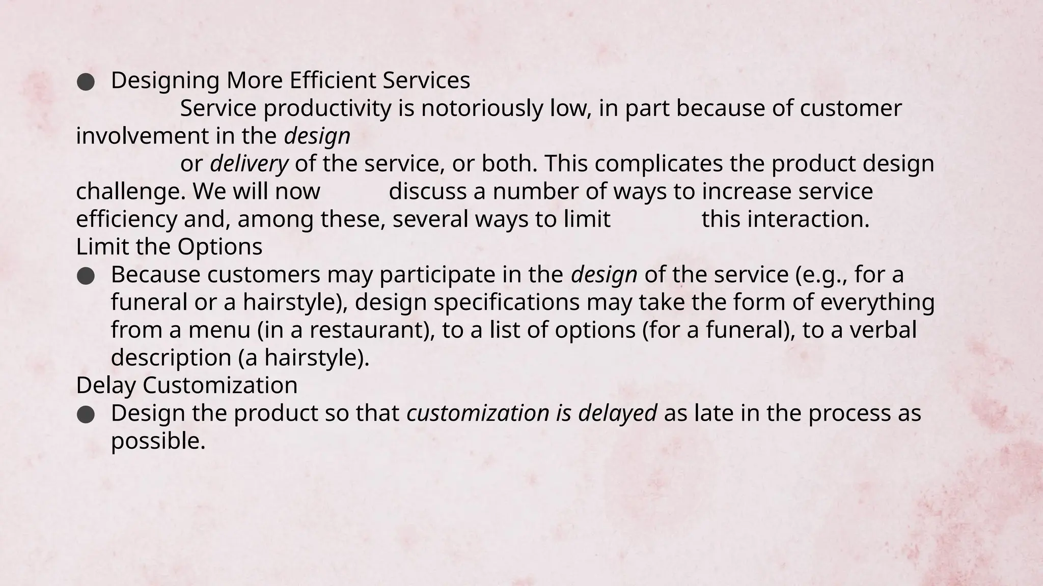 6.4 Service Delivery System Design slide | PPTX