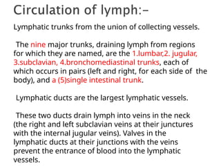 6. Lymphatic system component and its function | PPTX