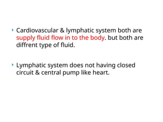 6. Lymphatic system component and its function | PPTX