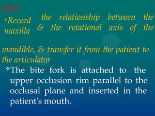 6. facebow and articulators preclinic.pptx