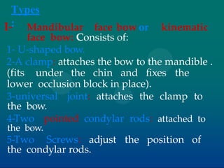 6. facebow and articulators preclinic.pptx