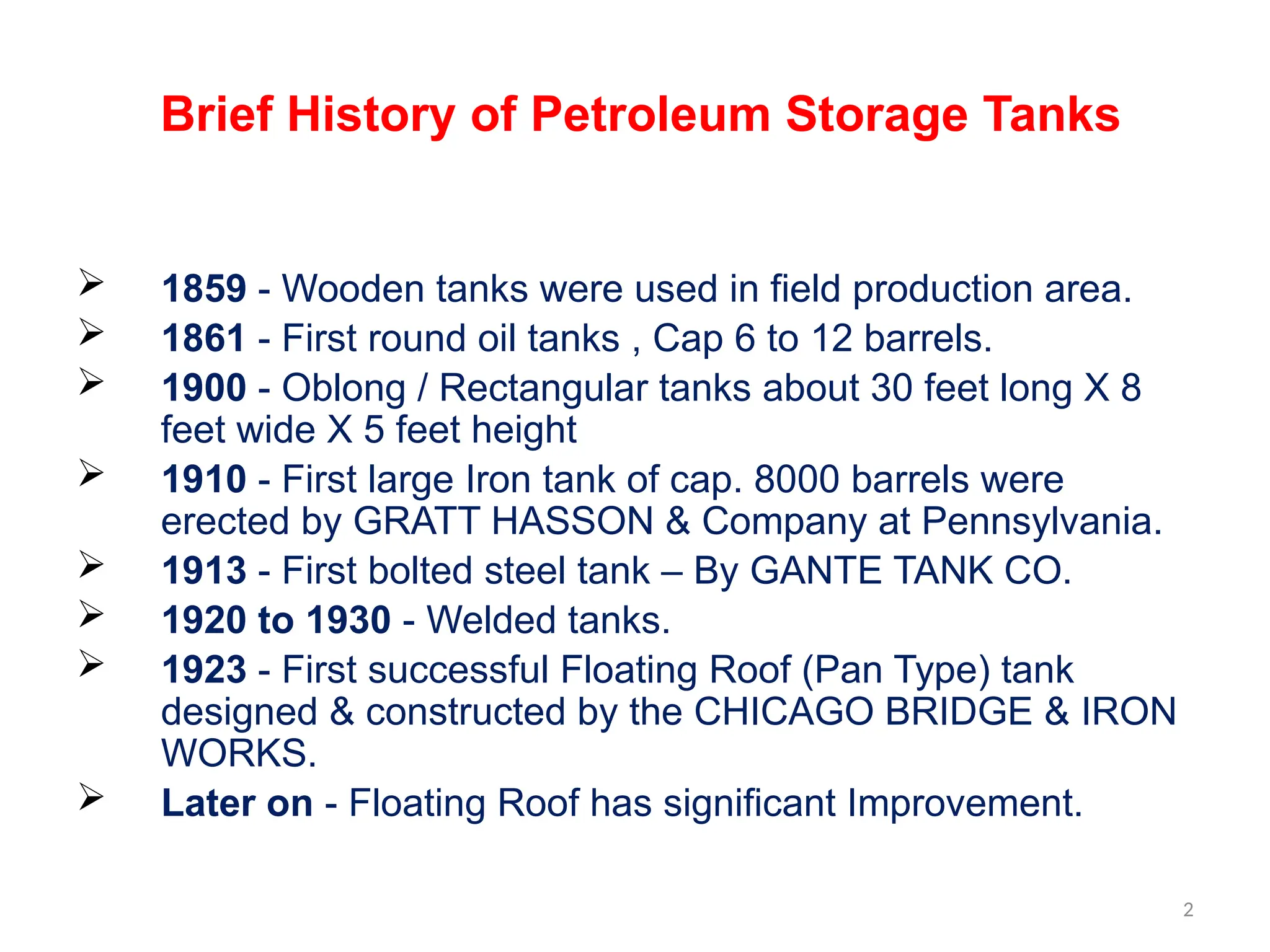 Storage of crude oil and petroleum products | PPTX