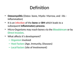 6.new Osteomyelitis.pptx osteomyelitis othopedic extrnsive | PPTX