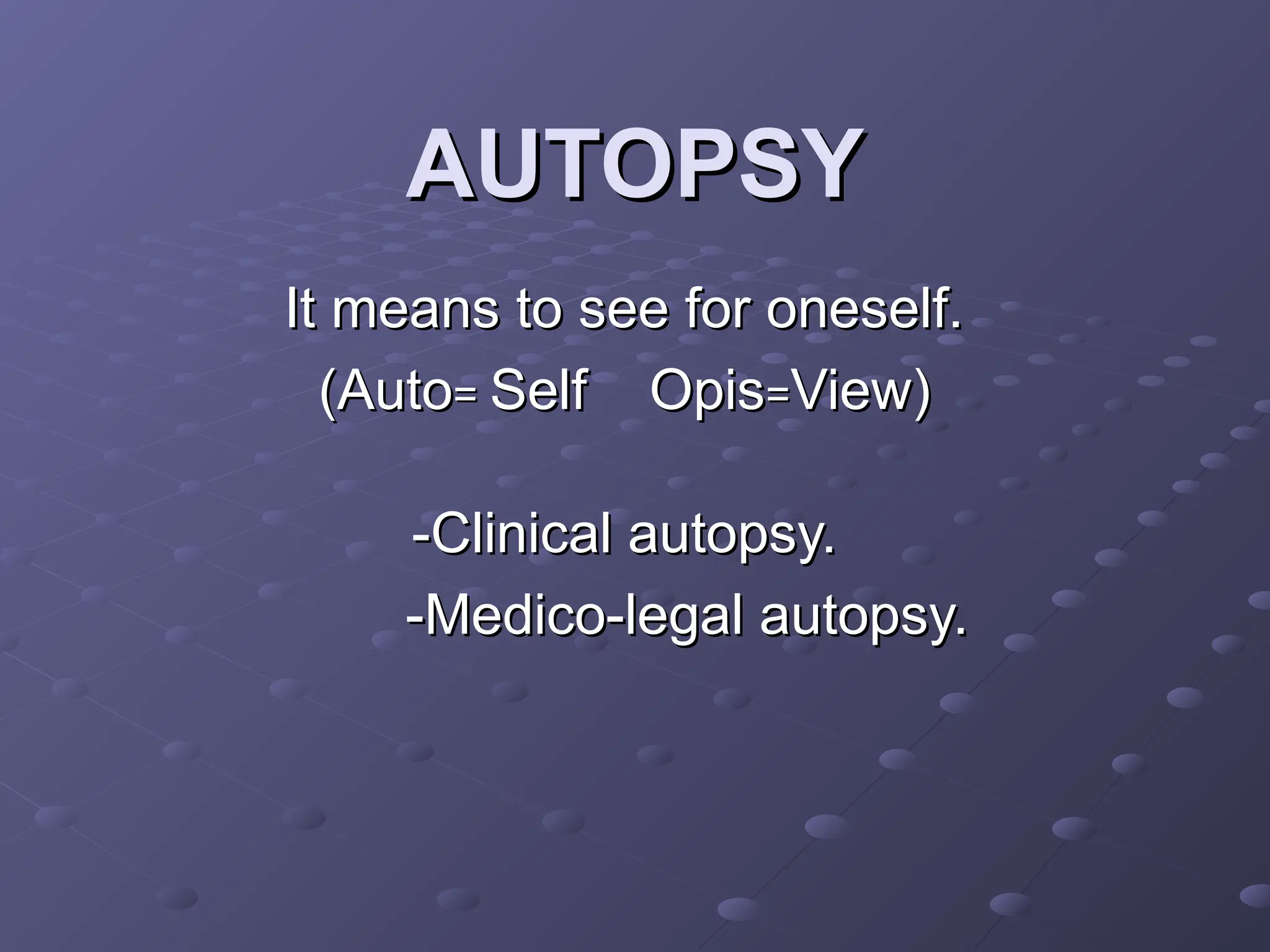 Introduction to AUTOPSY and their Description | PPT
