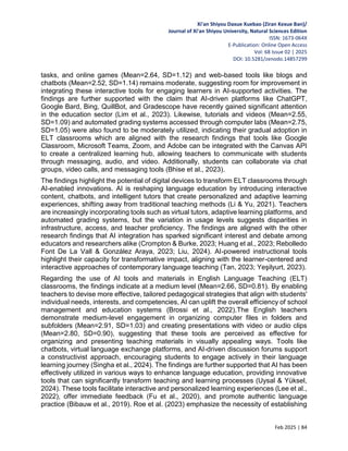 USE OF ARTIFICIAL INTELLIGENCE FOR PEDAGOGICAL PURPOSES IN EFL CLASSROOM IN NEPAL | PDF