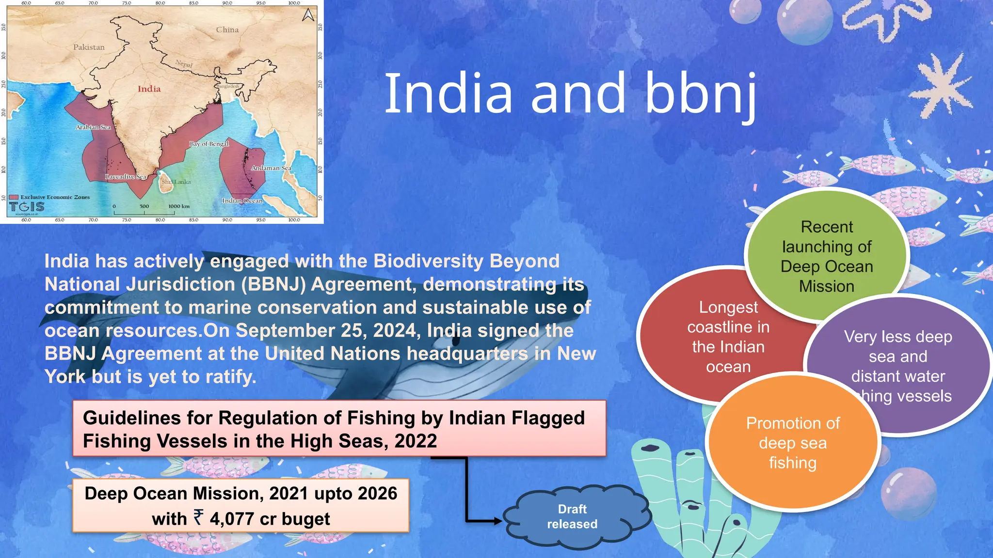 bbnj agreement and position of India updated | PPTX