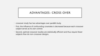 6. Parallel study vs cross over full chapter | PPTX