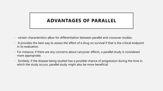 6. Parallel study vs cross over full chapter | PPTX