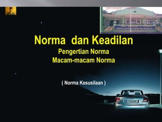Norma Dalam Kehidupan Masyarakat ( Macam-macam Norma, Norma Kesusilaan ...